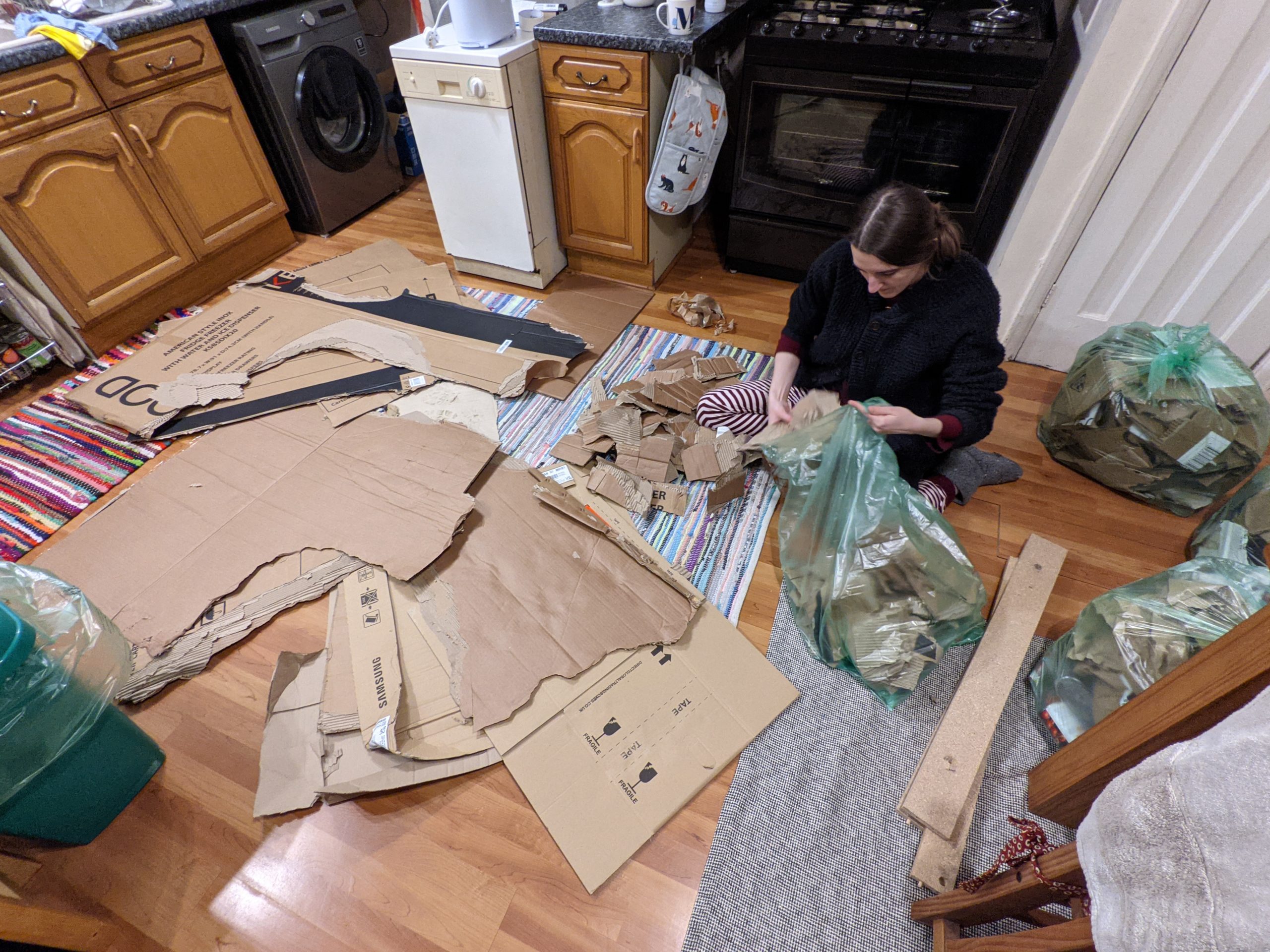 Clearing the Outhouse (and mattress) • Our House